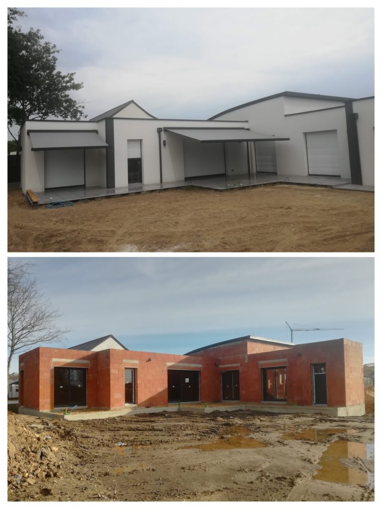 enduit blanc oze neige et gris caucase de chez prb - Habitat Conception ...